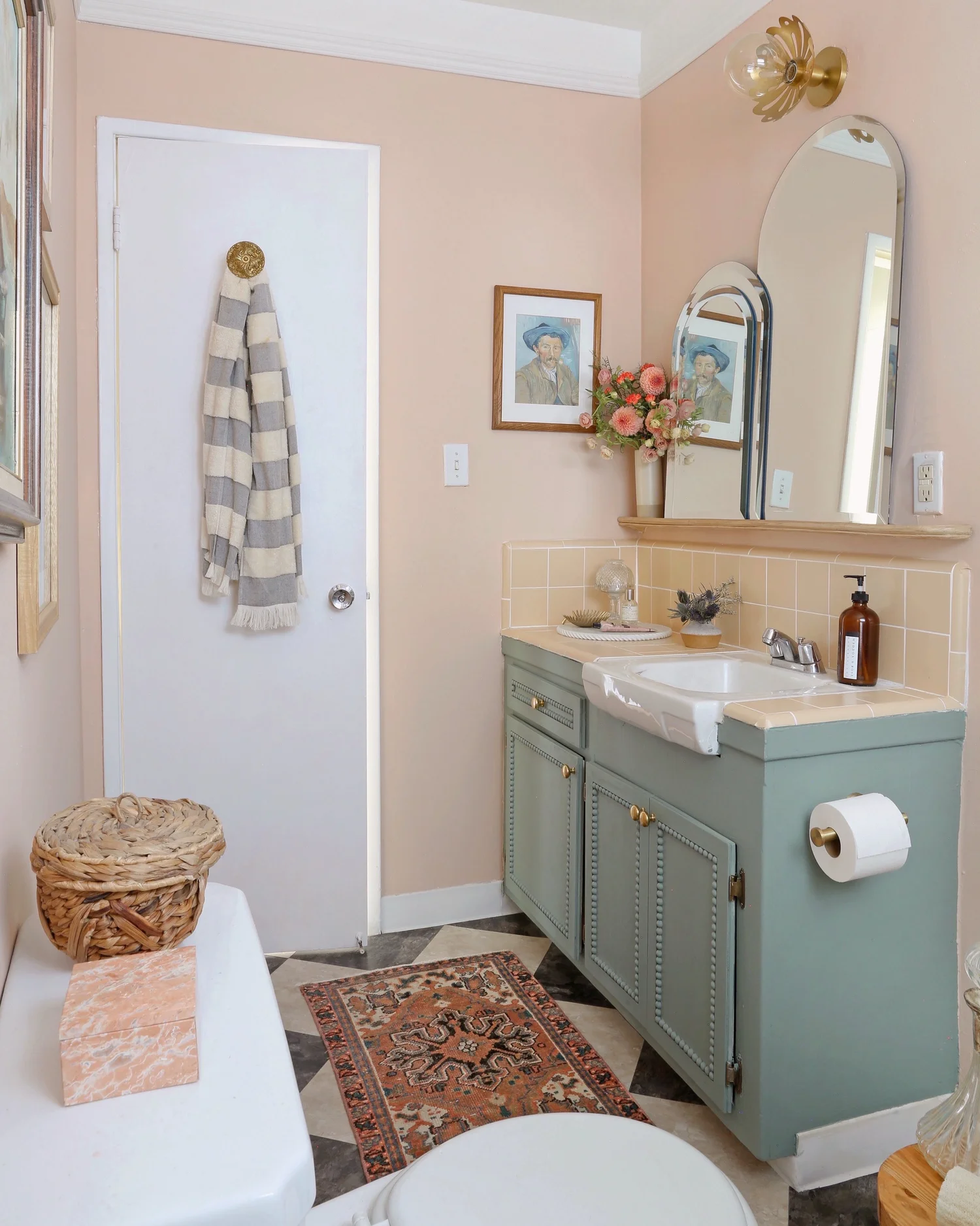 New Sticky Floor Tile Technique — HotPinkPineapples