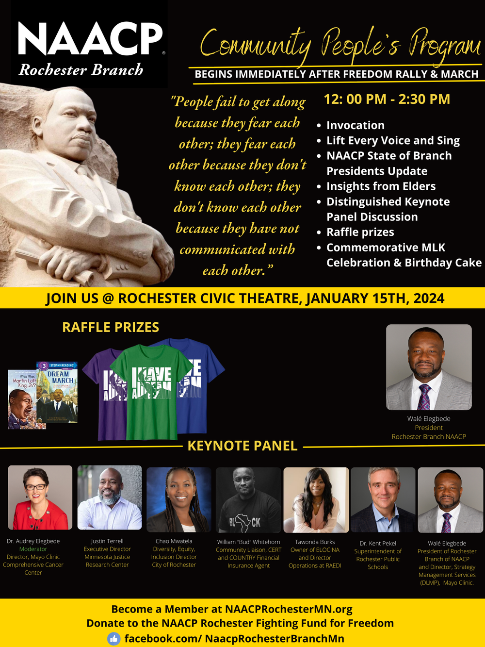 MLK Day | Rochester, Minnesota — NAACP Rochester Minnesota Branch