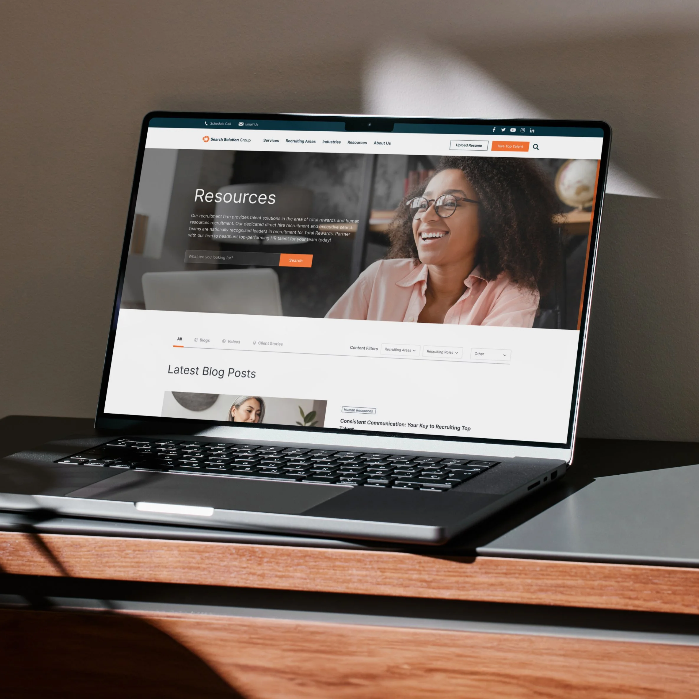Website Design — Sam Hutchison