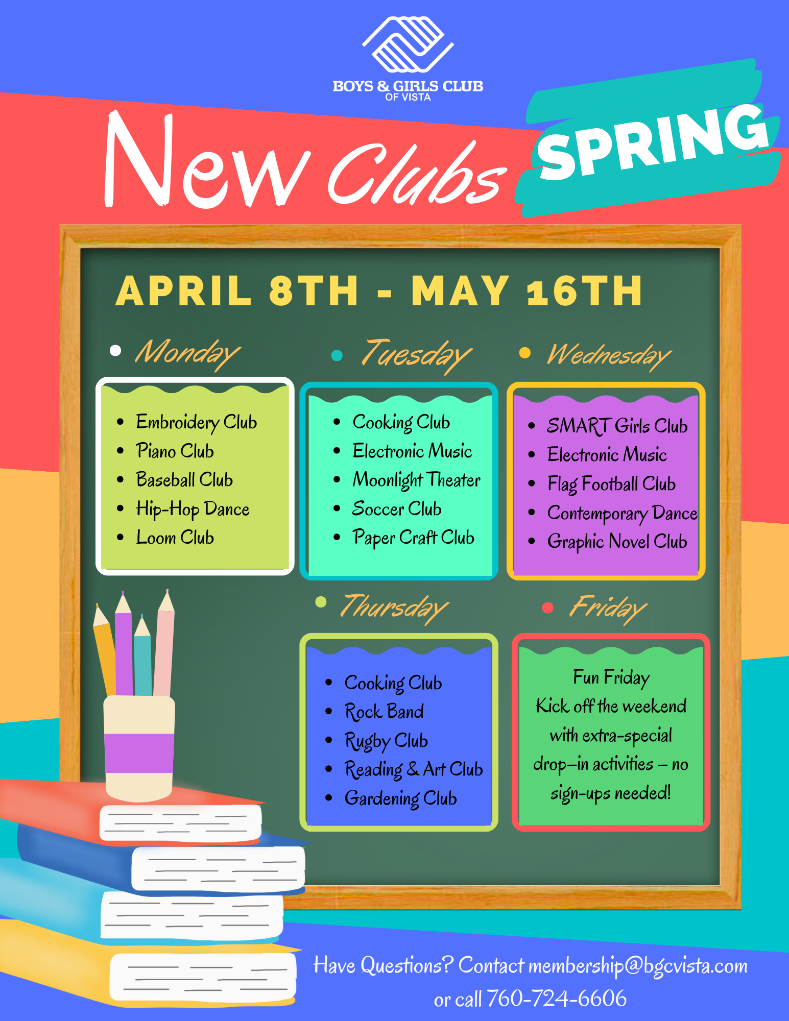 Afterschool & Summer Programs — Boys and Girls Club Vista CA