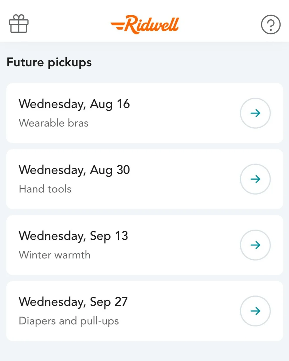 How to get the most out of featured categories — Ridwell
