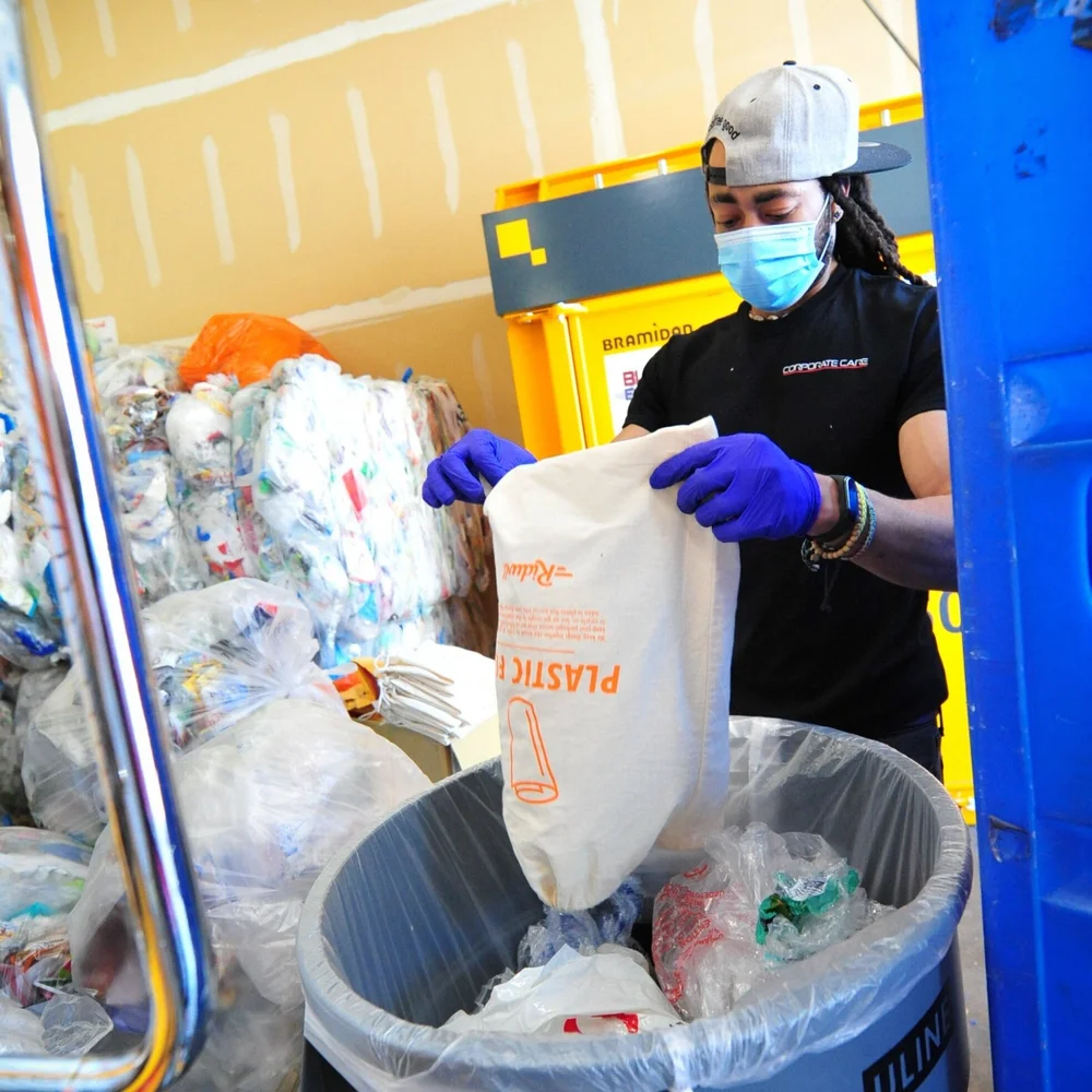 Where does Ridwell's plastic film go? — Ridwell