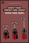 Do This Test And Find Your Perfect Heel Height! — The Most Comfortable ...