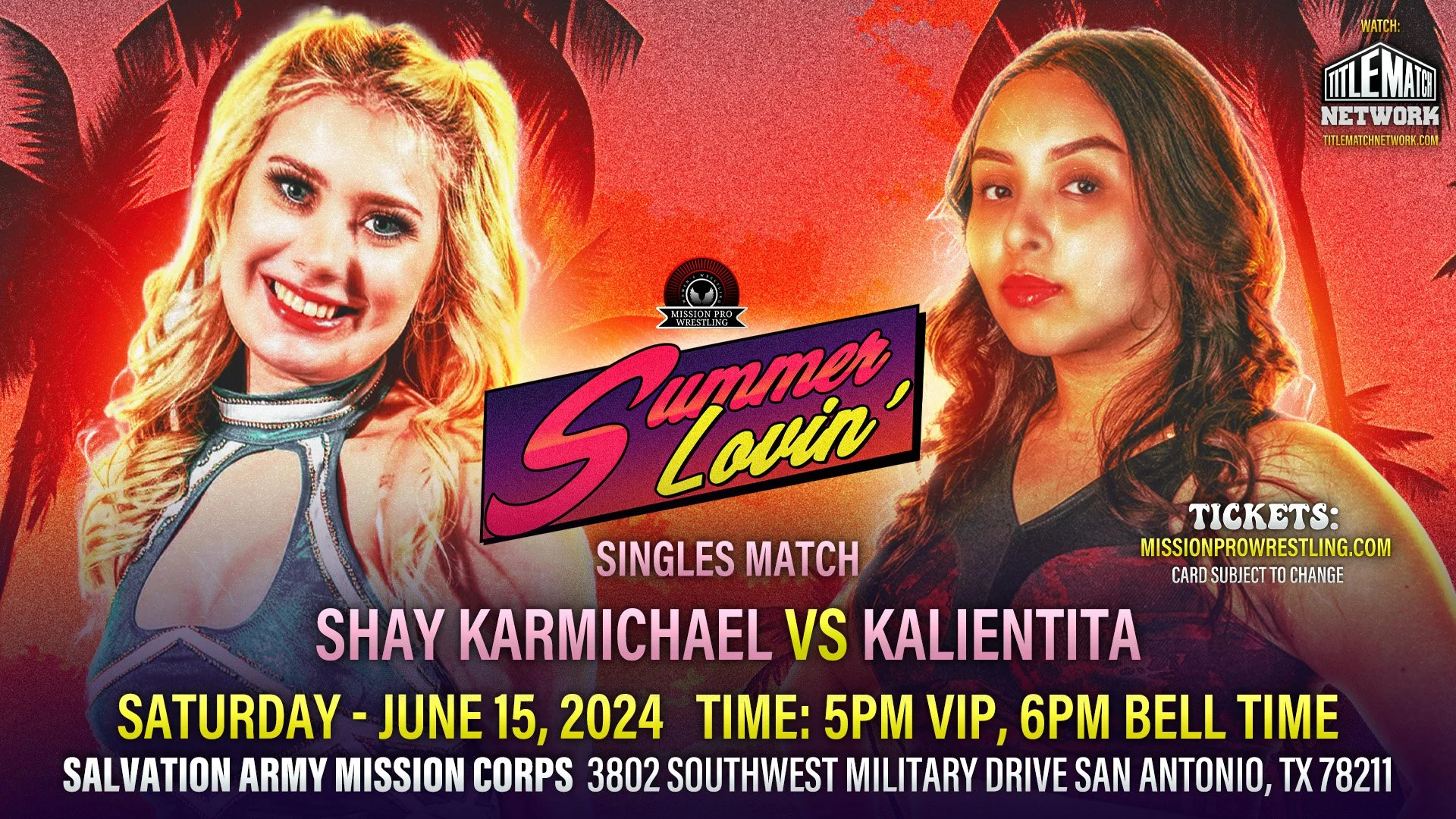 Hybrid Women's Championship to be defended at Mission Pro Wrestling ...