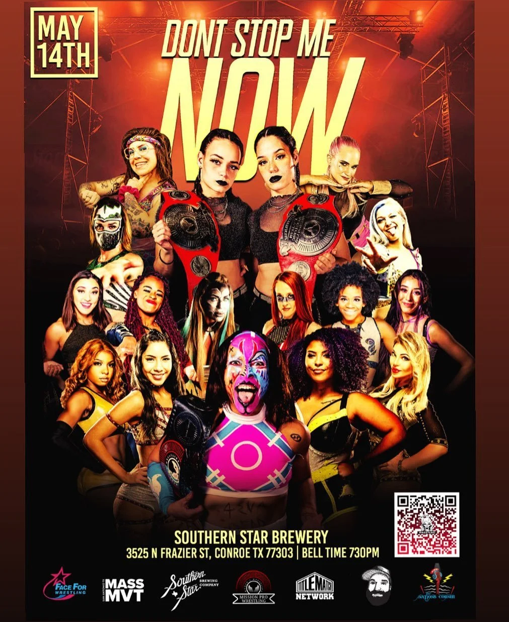 May 14, 2022 - Don't Stop Me Now — Mission Pro Wrestling