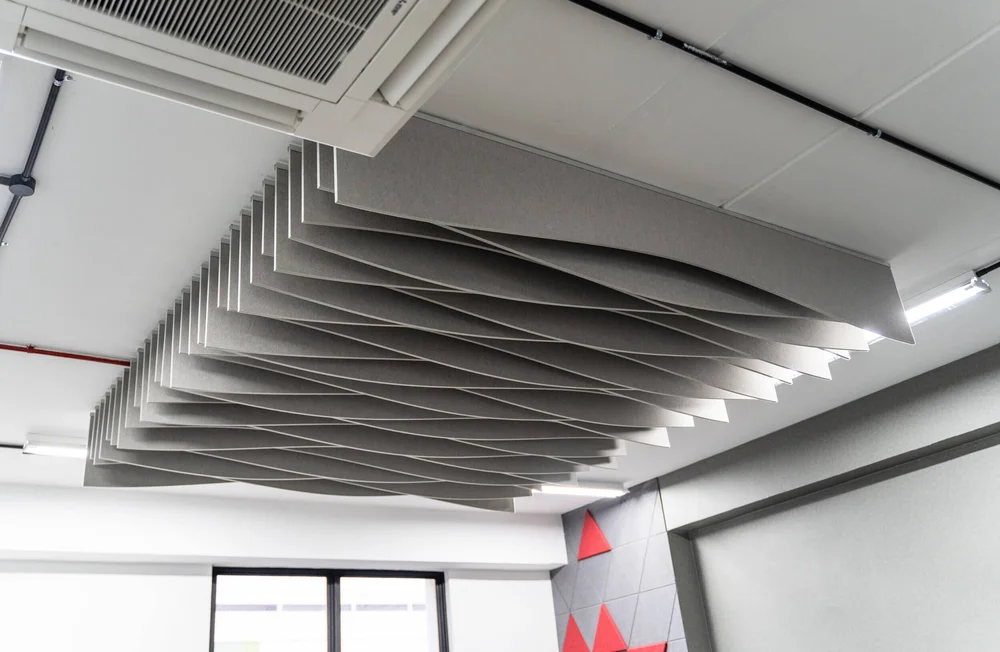 Acoustic Ceiling Baffles in Singapore | Custom Sound Solutions | Pepperwall