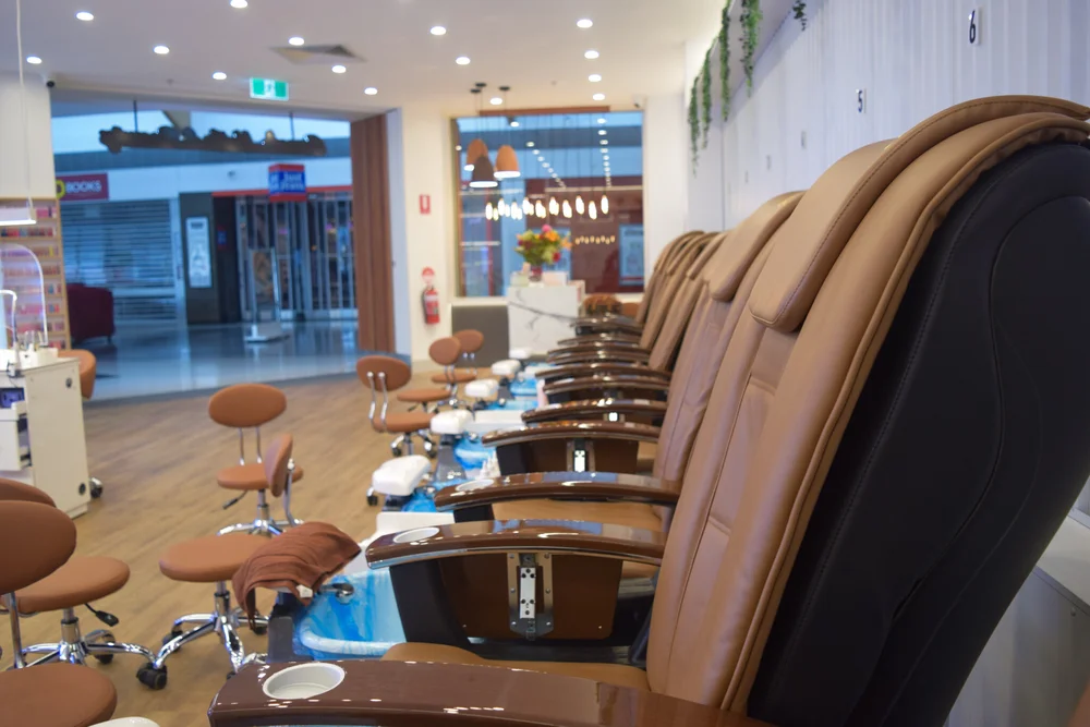 Anna Nail & Beauty Salon Fitout — Adaptive Interiors