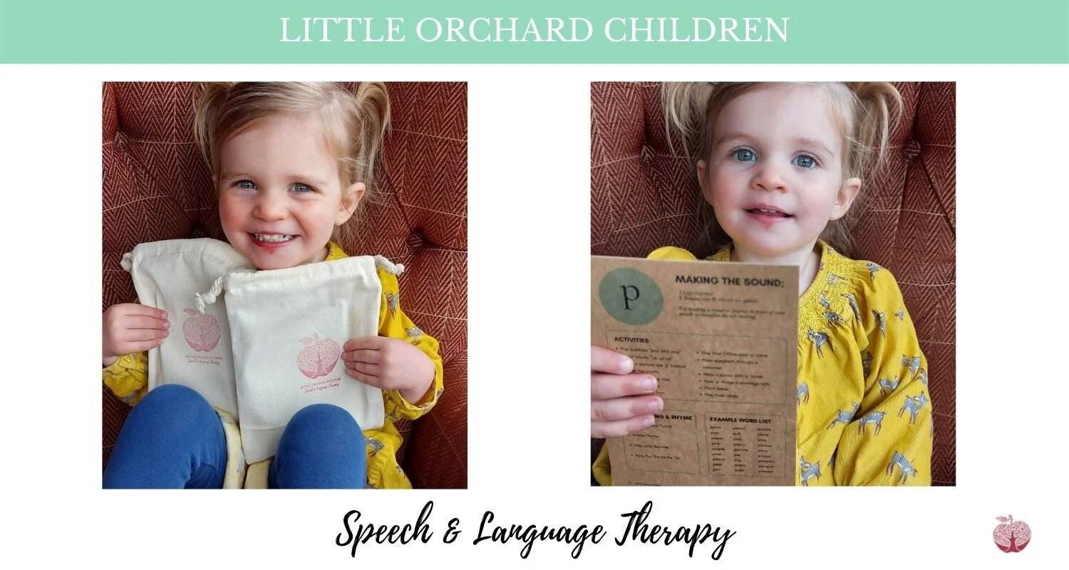 Speech Sound Therapy Resource — Little Orchard Children, Speech ...