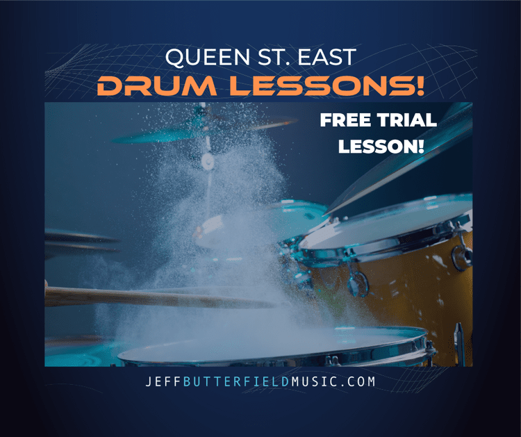 Drum Lessons on Queen Street East — THE BUTTERFIELD EFFECT
