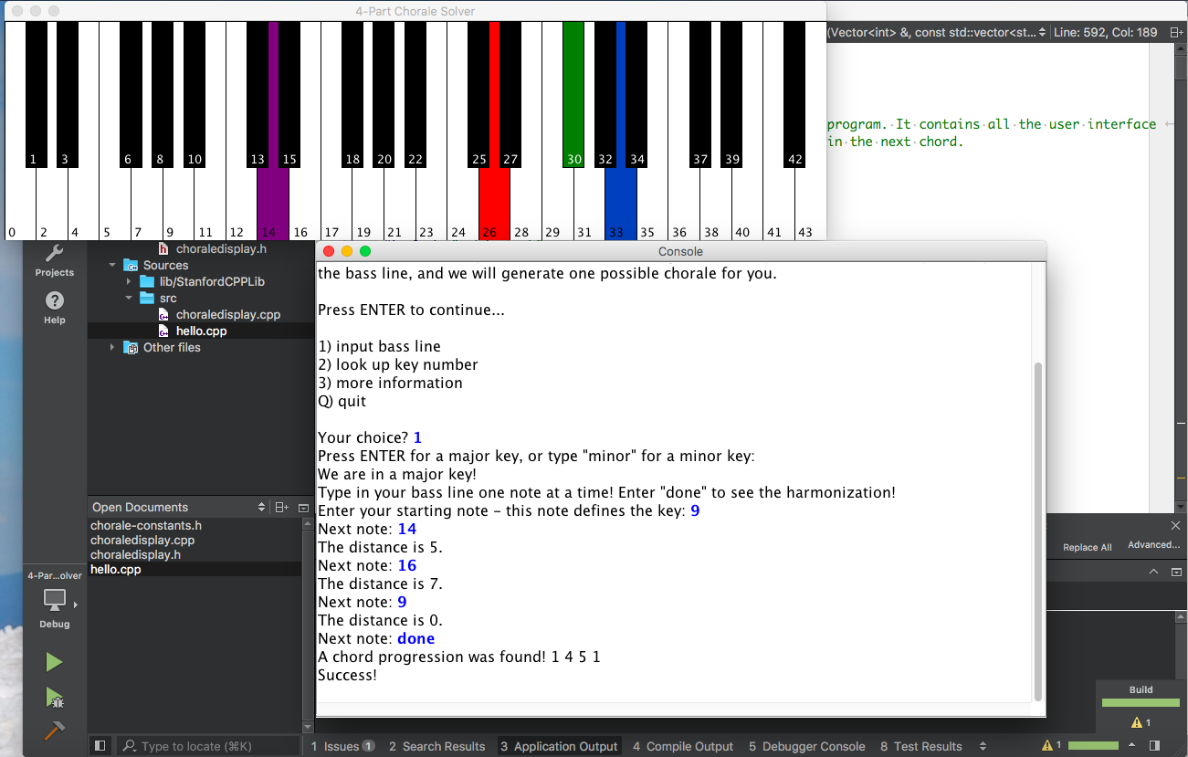 4-Part Chorale Generator — Victor Lin