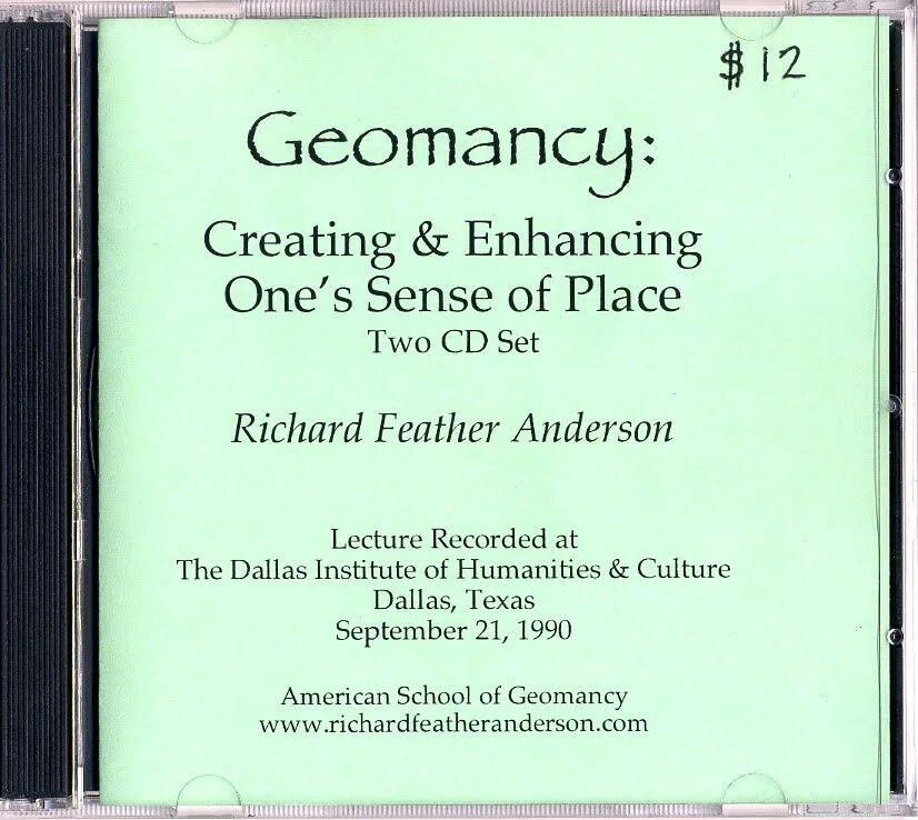 Geomancy: Creating and Enhancing One's Sense of Place - Audio Recording ...