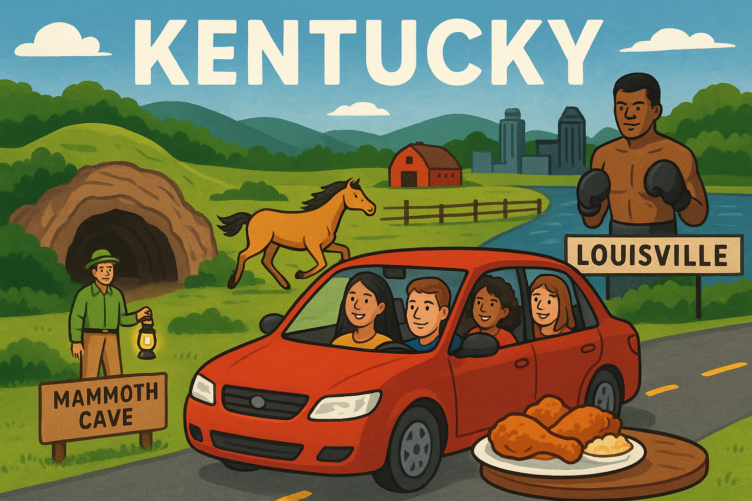 A Story About Kentucky (Learn English and About American Culture ...