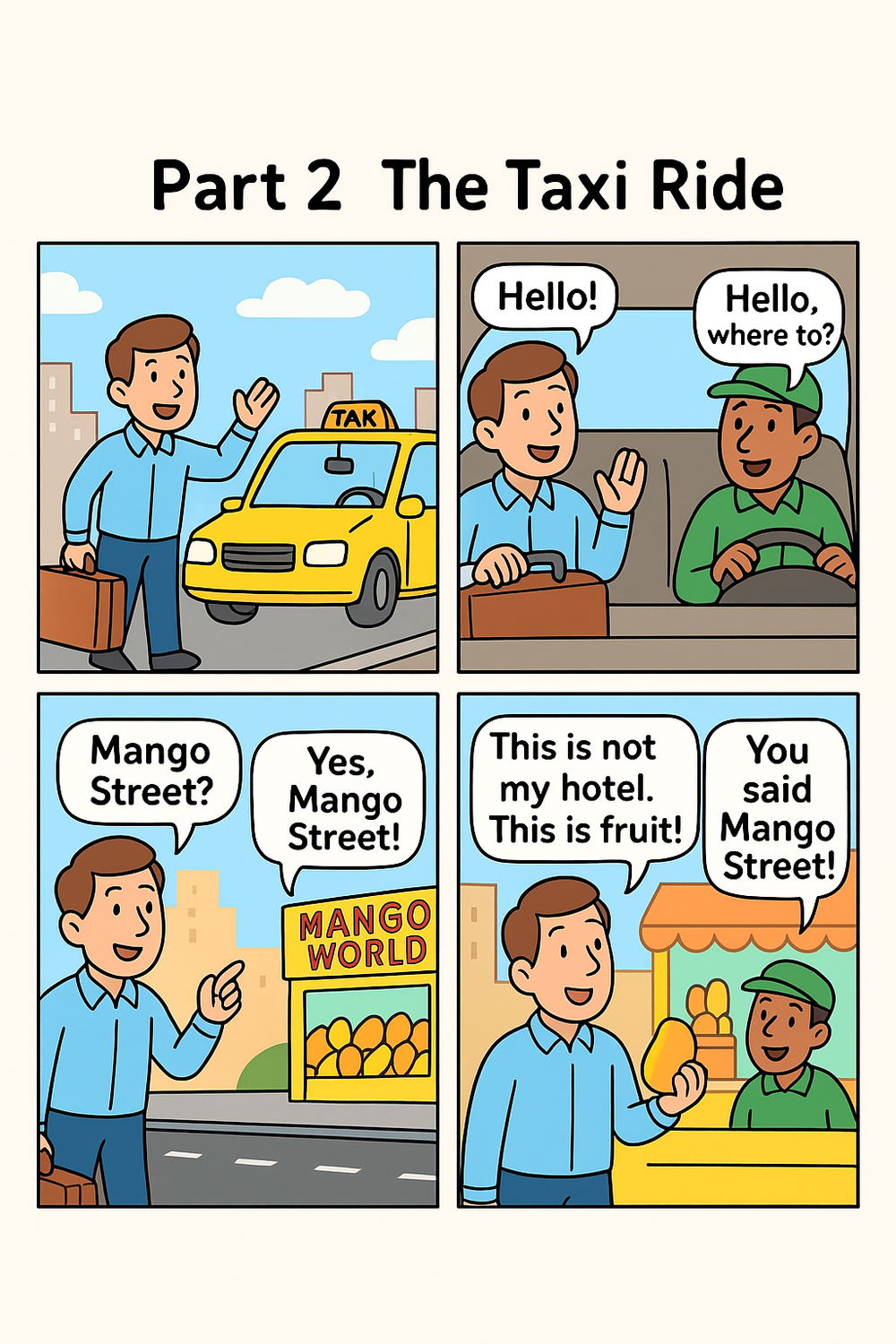 Part 2: The Taxi Ride (Tom’s First Day in America) — Yager Stuff ...