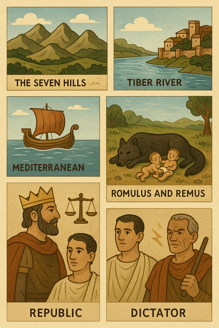 Lesson 1: Geography and The Rise of Rome (Ancient Rome) — Yager Stuff ...