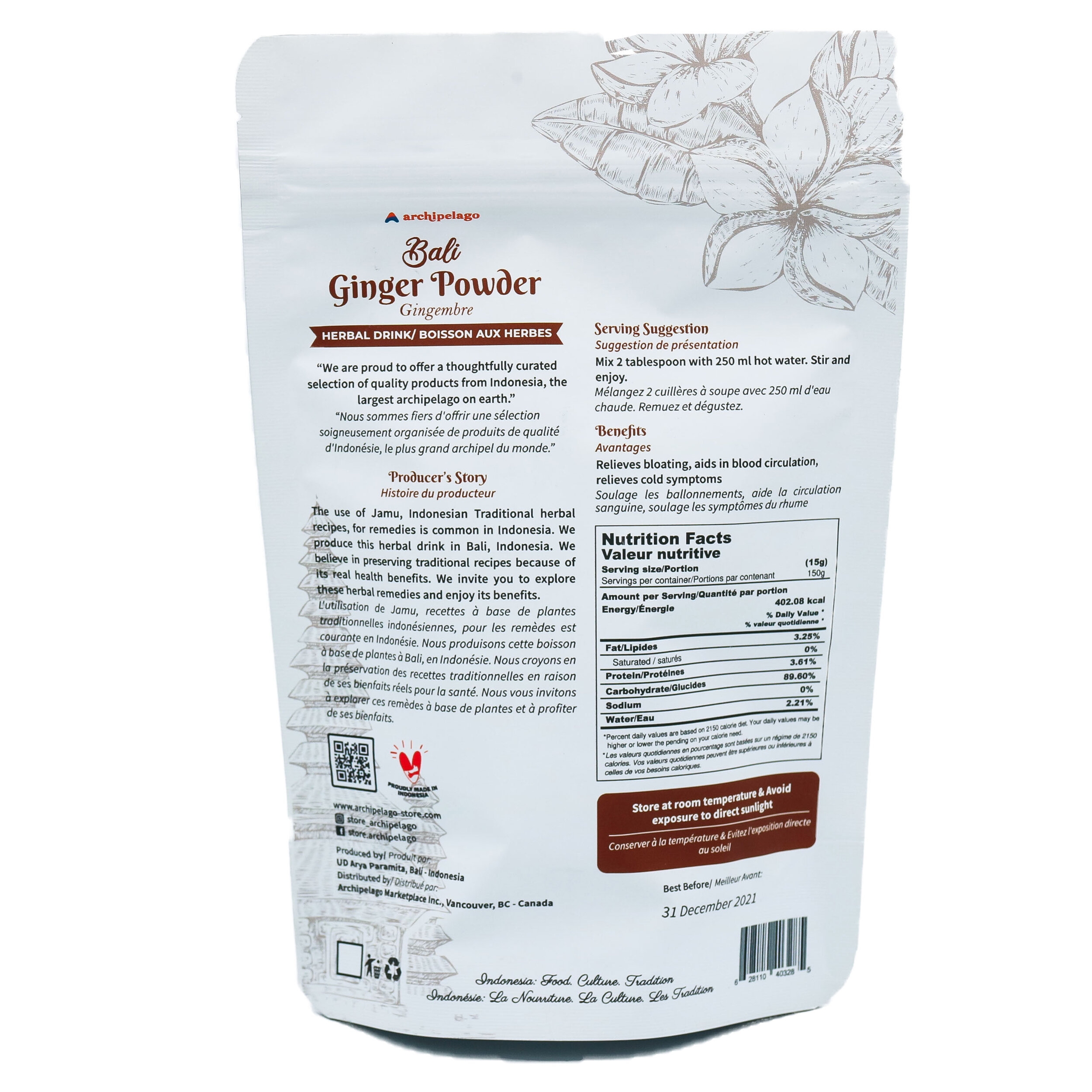 Bali Ginger Powder — archipelago