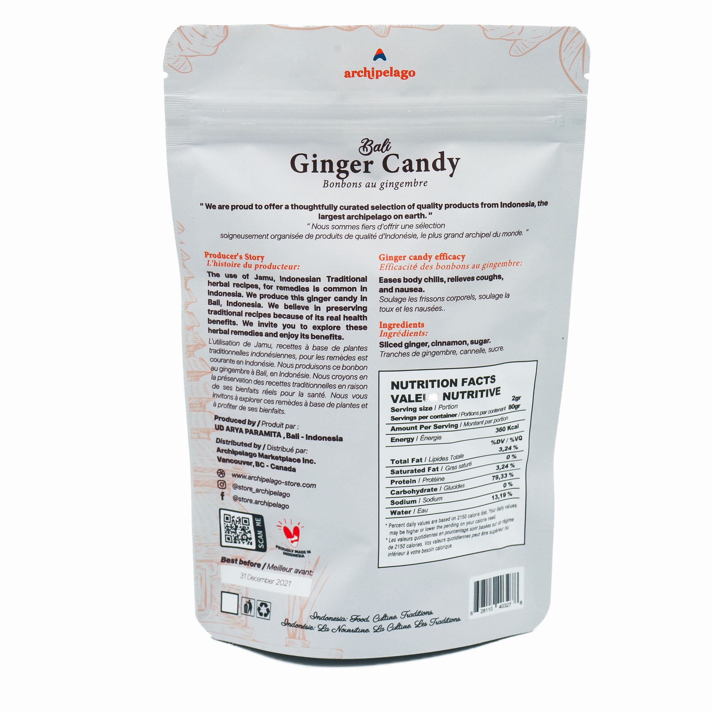 Bali Ginger Candy — archipelago