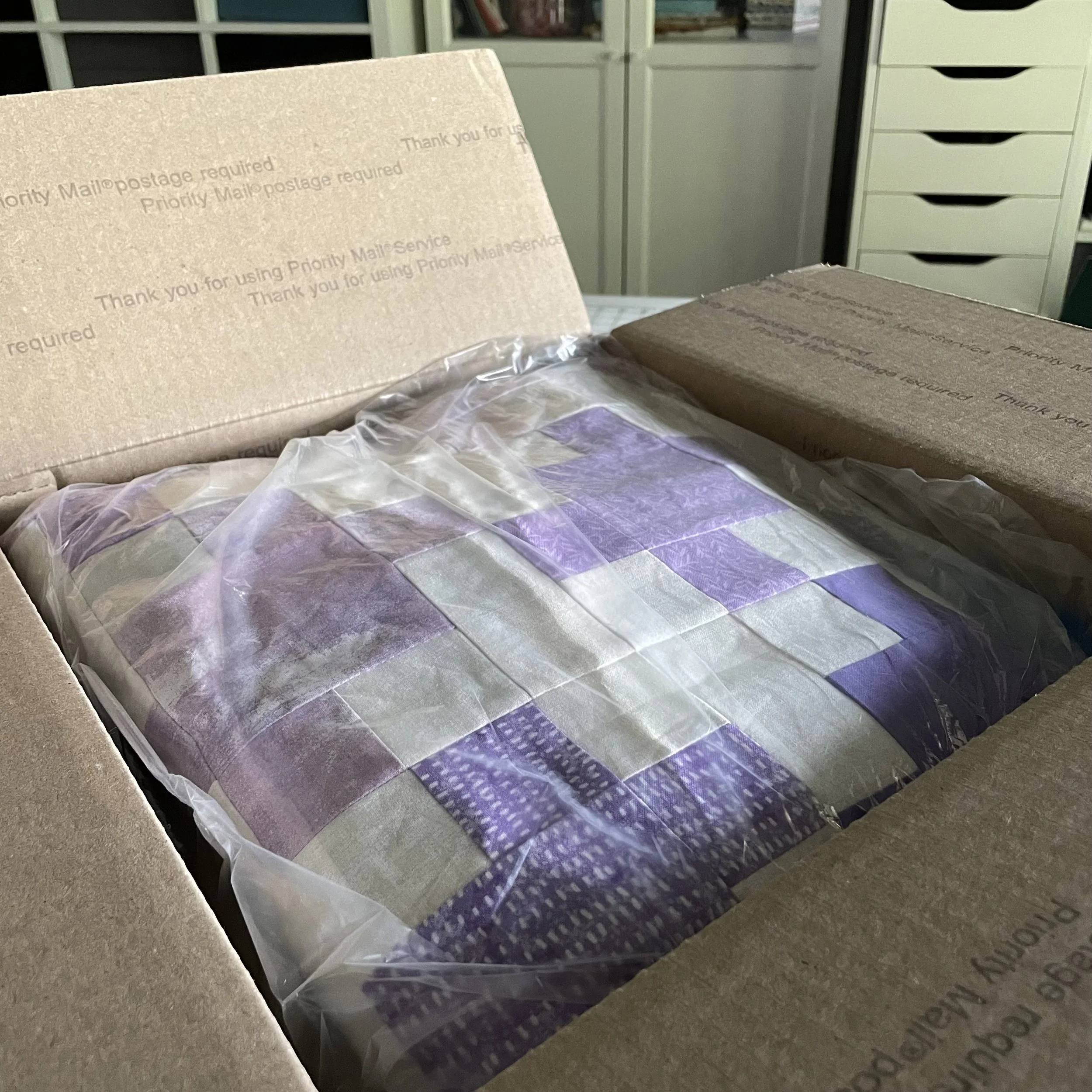 Prepare and Package Quilt — Blue Door Quilting