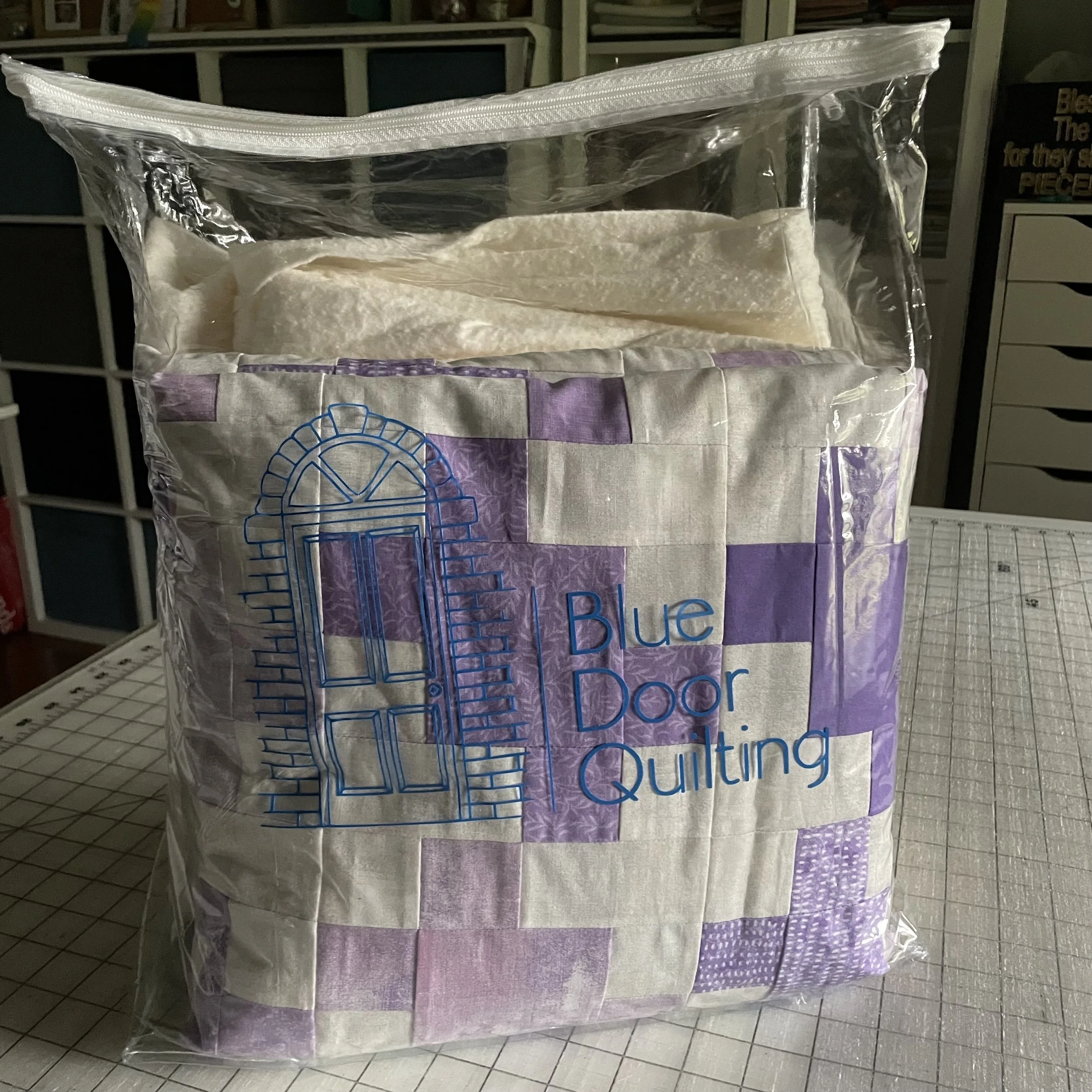 Prepare and Package Quilt — Blue Door Quilting