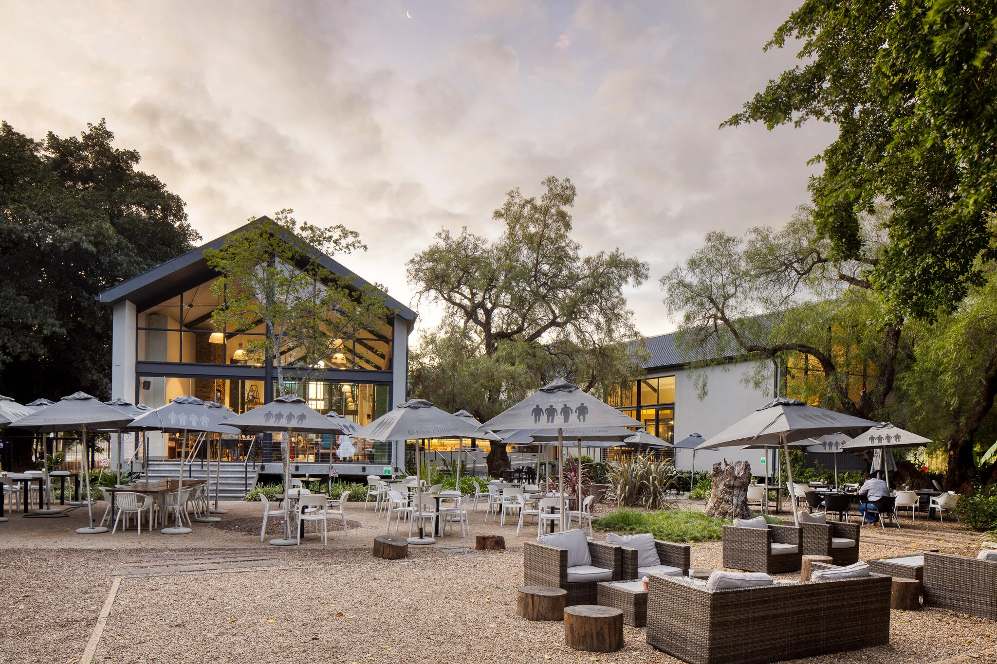 At Four Cousins Restaurant