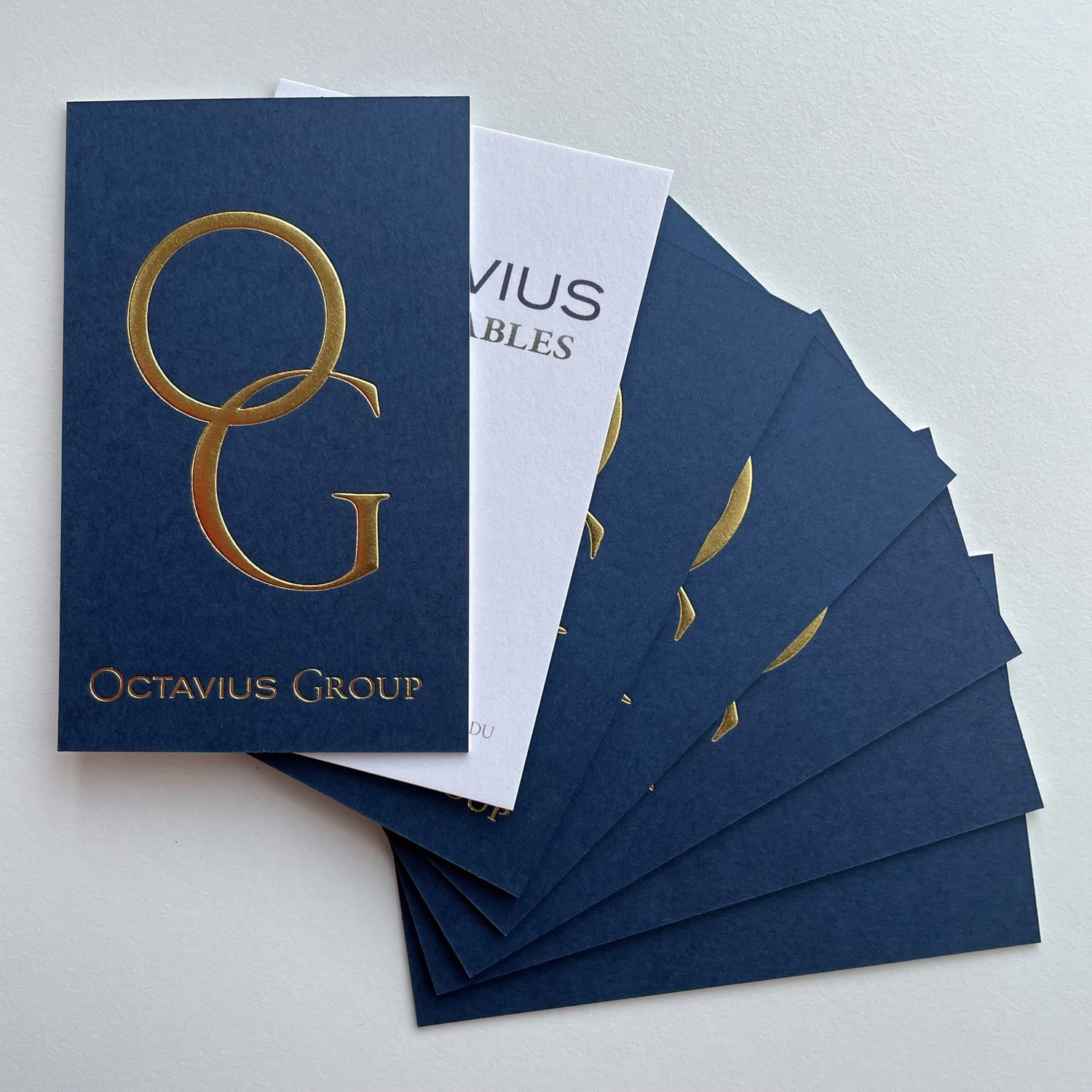 Luxe b.card design — Eau Rouge Branding & Squarespace Design
