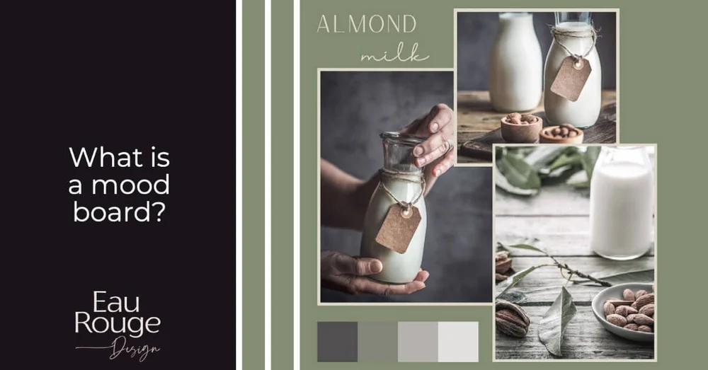Brand moodboards — Eau Rouge Branding & Squarespace Design