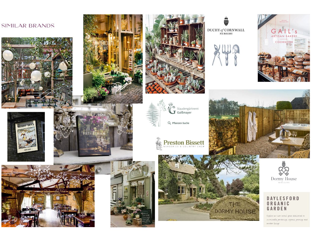 Brand moodboards — Eau Rouge Branding & Squarespace Design