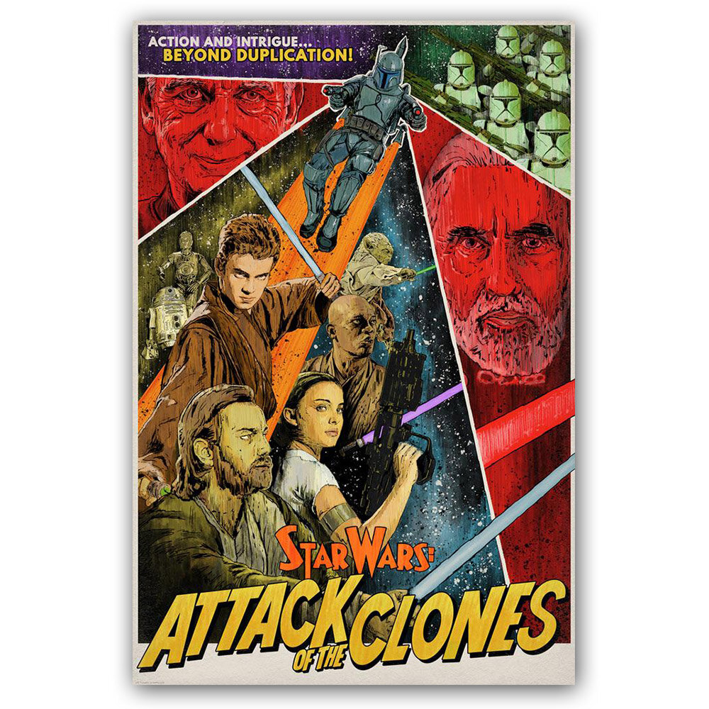 Star Wars Attack Of The Clones Poster