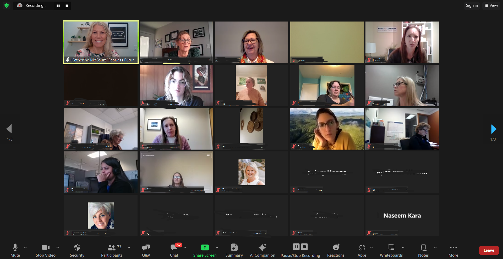 Workshops and Events — CATHERINE McCOURT LIFE & BUSINESS COACH