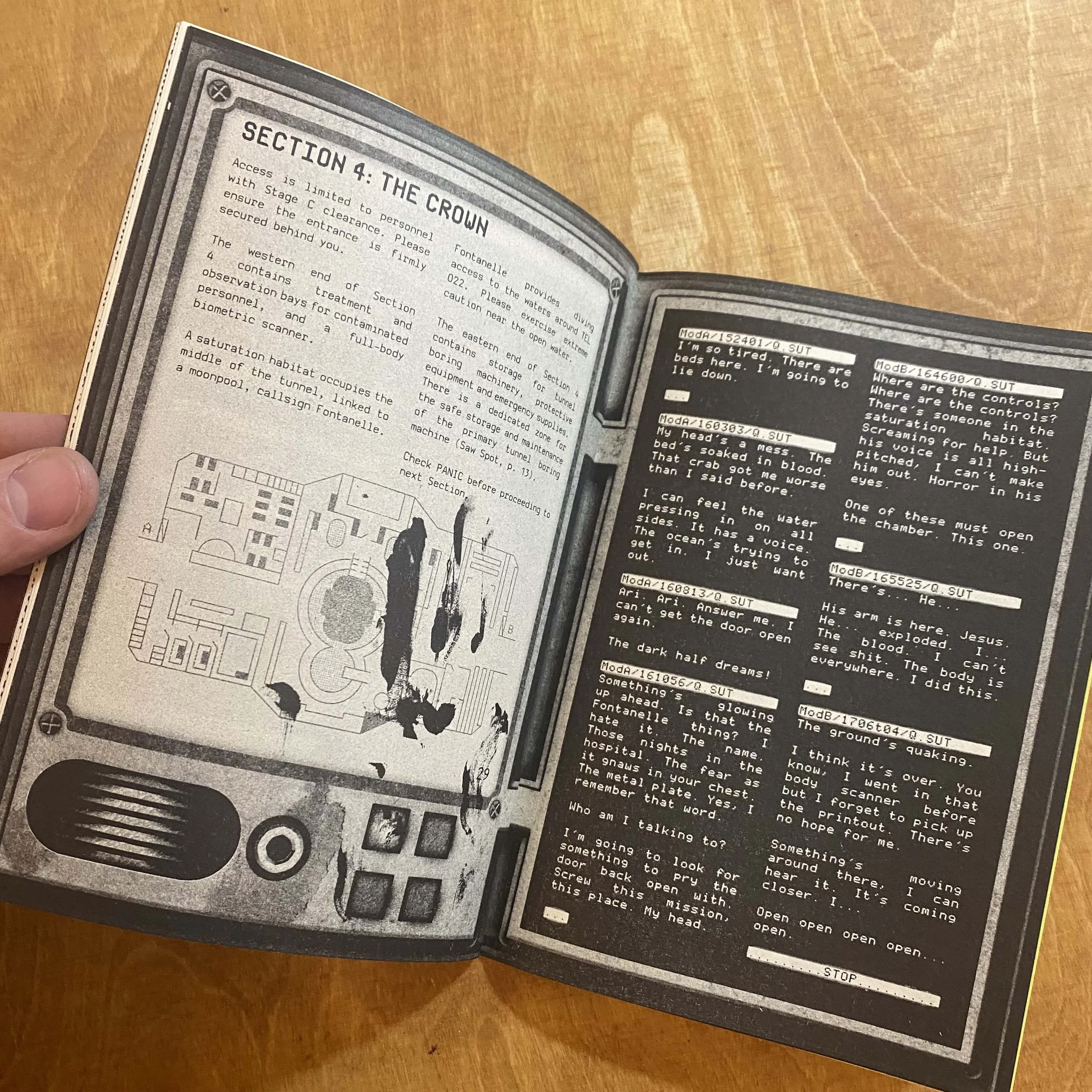 Ian Yusem THE DRAIN: 3rd Party Mothership RPG Module (incl. Pdf) — ALL THE PROBLEMS IN THIS WORLD