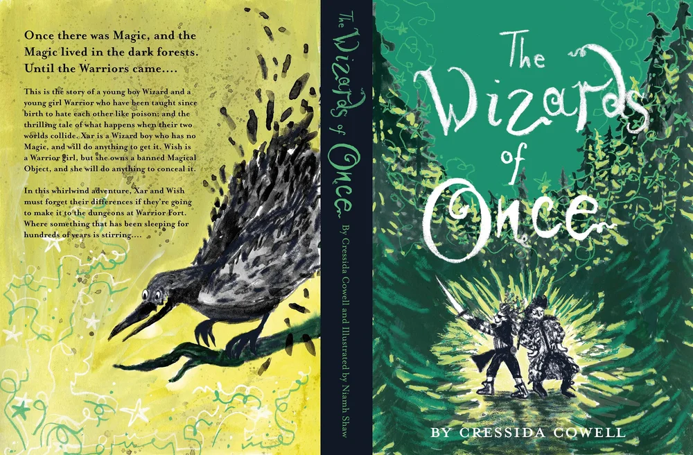 (Portfolio Project) Book Cover of The Wizards of Once By Cressida ...