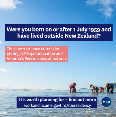 New Zealand Superannuation: New Residence Criteria — Windsor Wealth