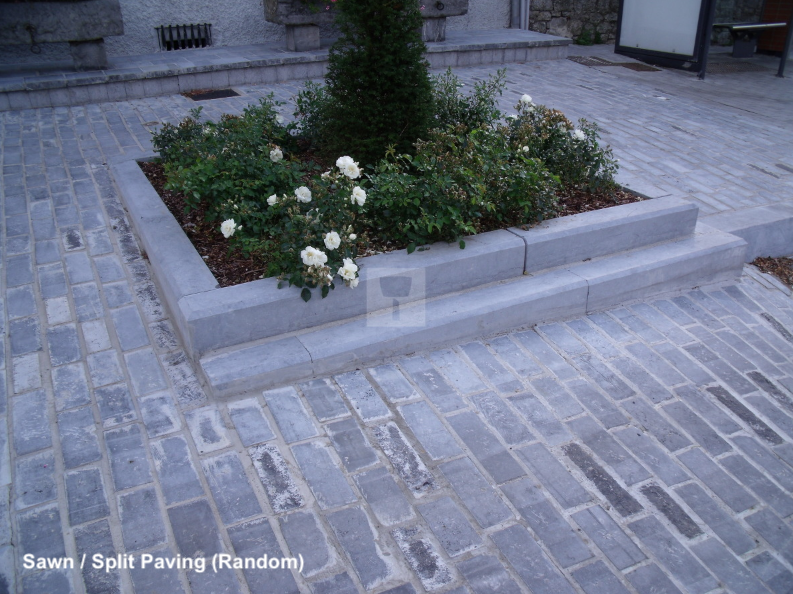 entry & veranda — Belgian Bluestone