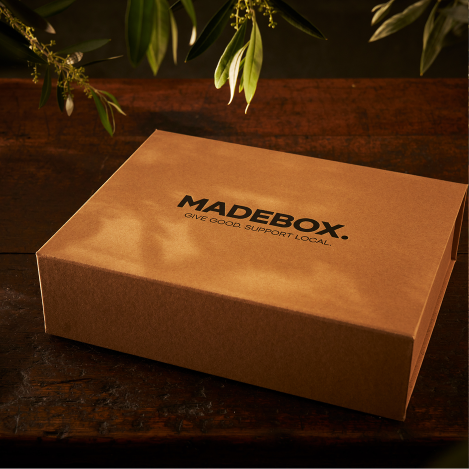 Madebox. Give Good. Support Local.