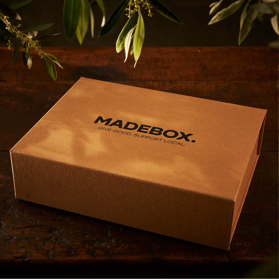 Madebox. Give Good. Support Local.
