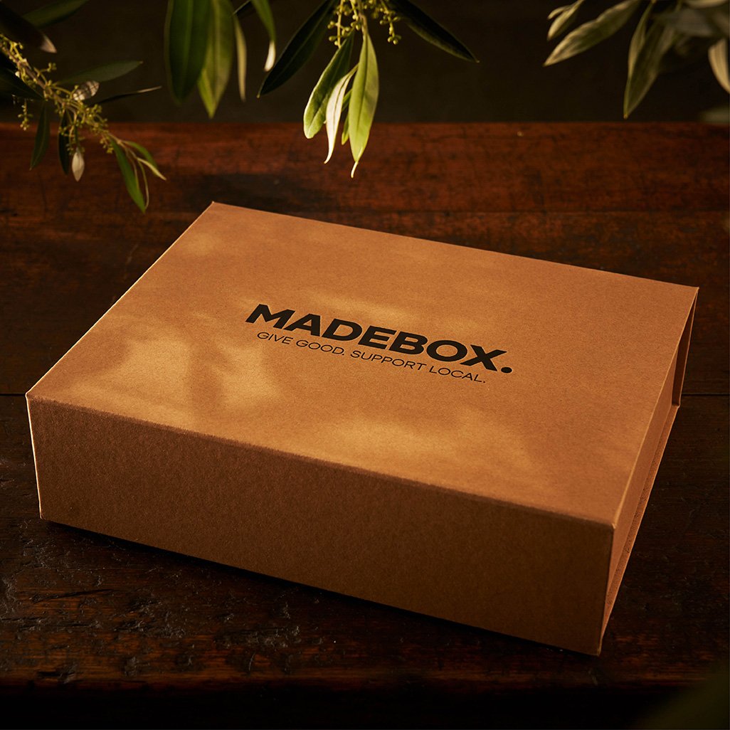 Madebox. Give Good. Support Local.