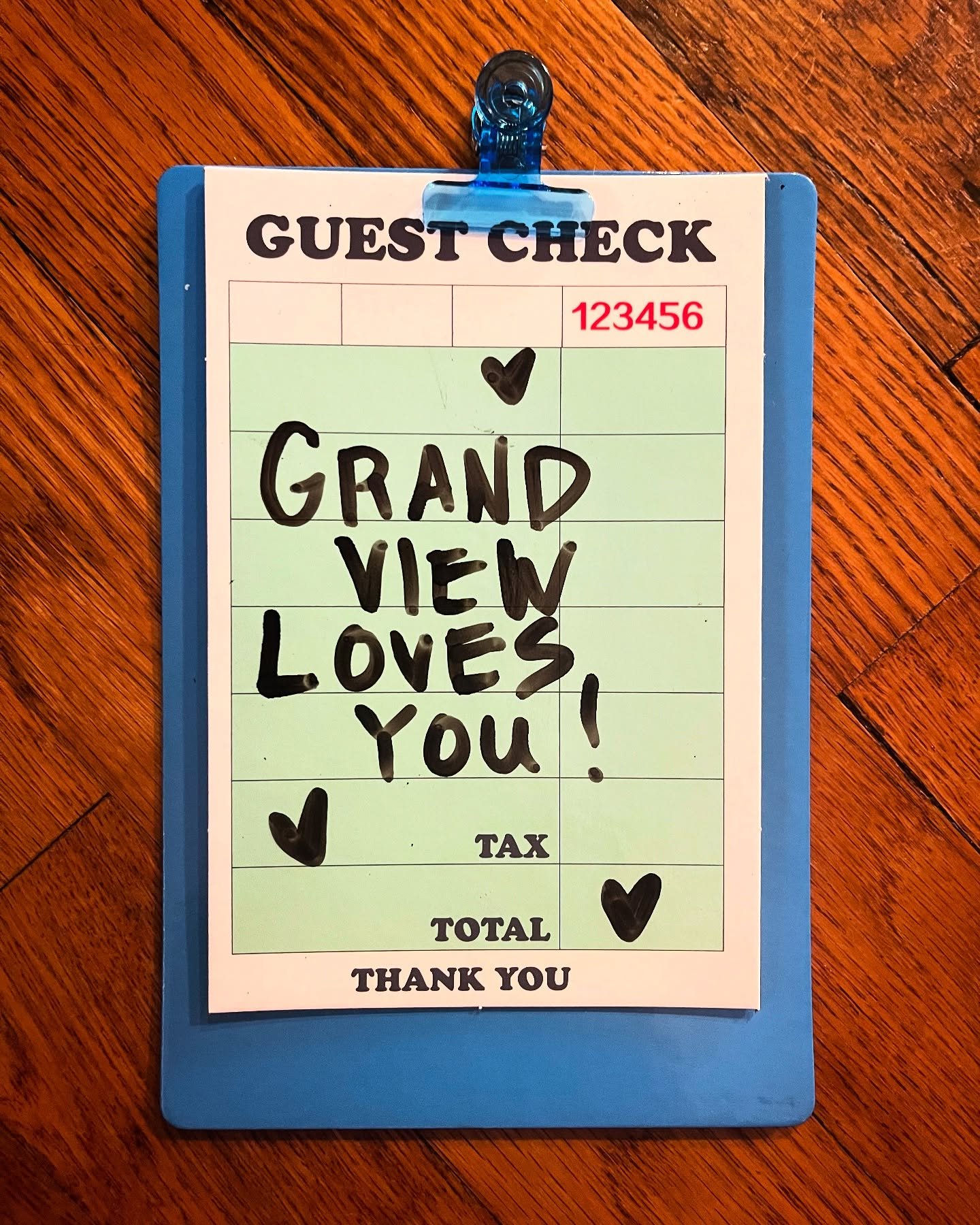 Dinner Menu — Grandview Restaurant