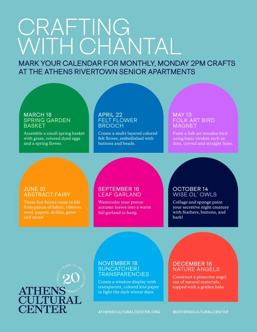 Senior Art Classes — Athens Cultural Center