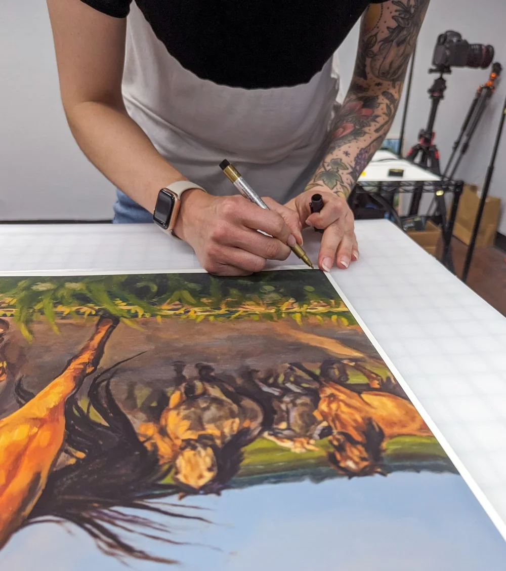 Hand Signing vs Other Personalization For Fine Art Prints — Assist Art ...