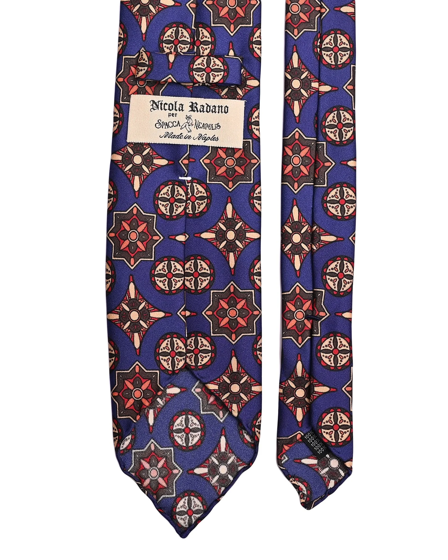 Spacca Neapolis - Gottardo | Handmade Brown Paisley Silk Tie | Made in ...