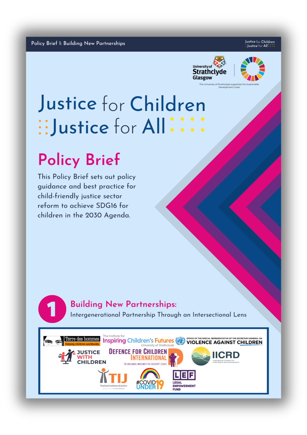 Justice for Children Policy Brief: Building New Partnerships ...