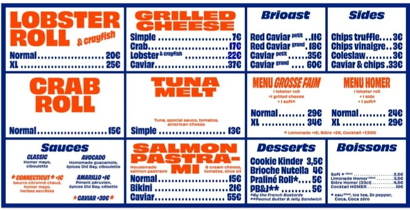 Homer Lobster — Homer