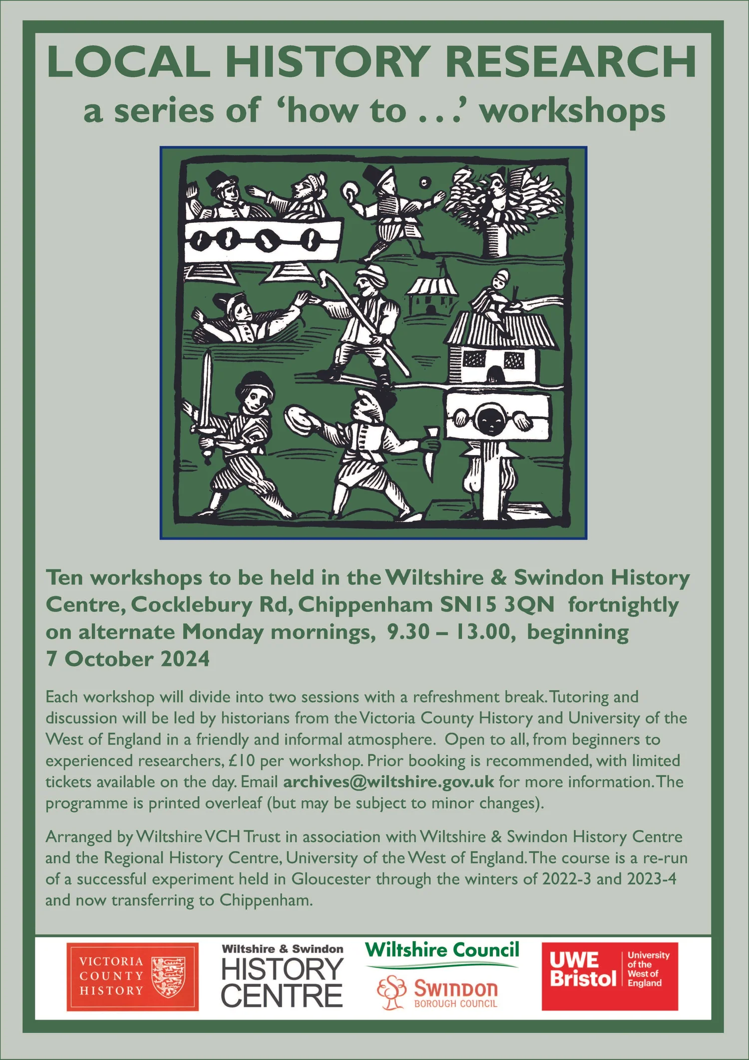 Local History Research: a series of ‘how to . . .’ workshops ...