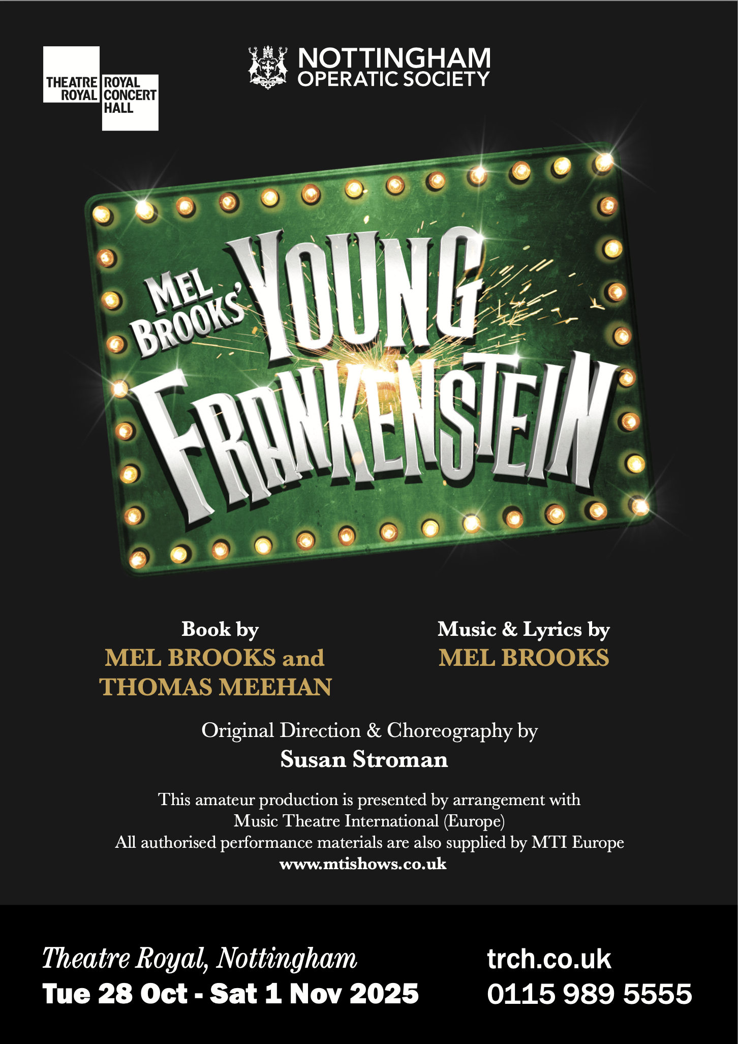 Nottingham Musical Theatre Shows — Nottingham Operatic Society