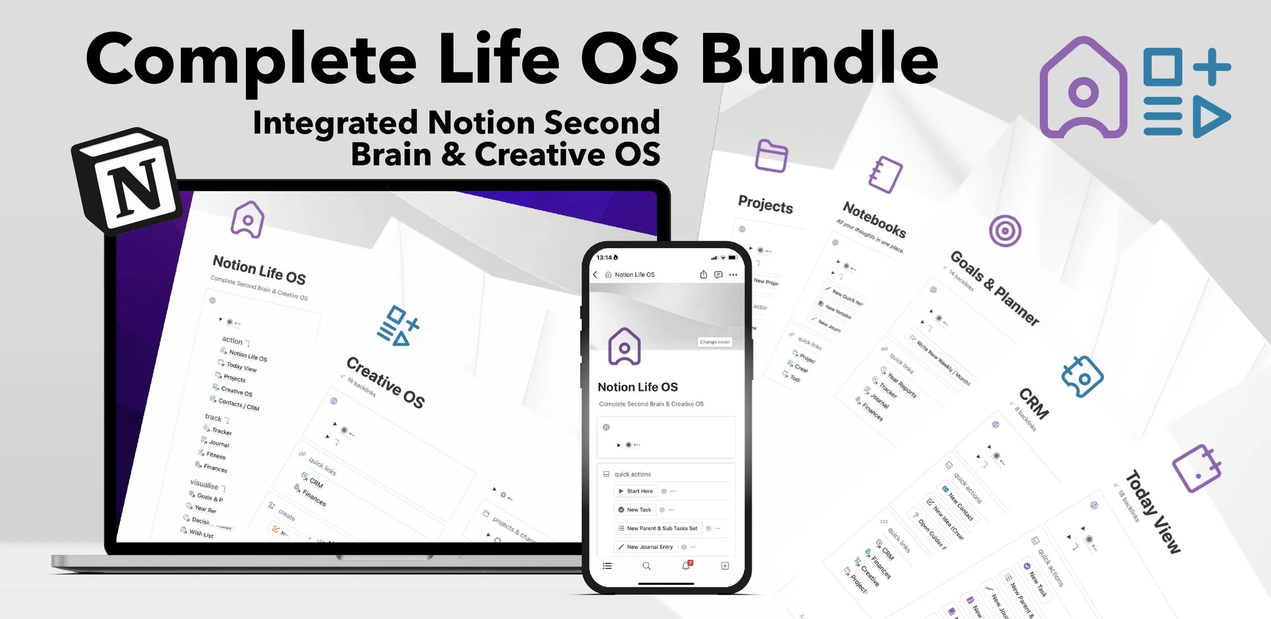 Creative OS: Notion Toolkit for Creators & Entrepreneurs — Better Creating