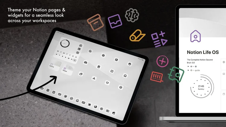 iOS & Notion Custom Design Packs — Better Creating