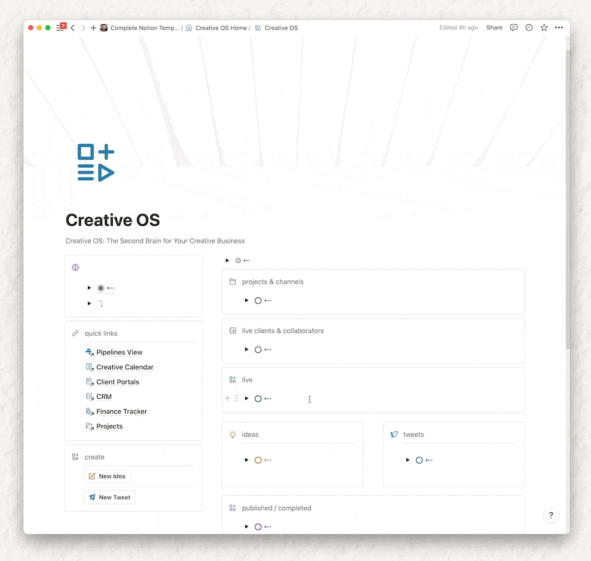 Notion Client & Content OS: The Second Brain for Business — Better Creating