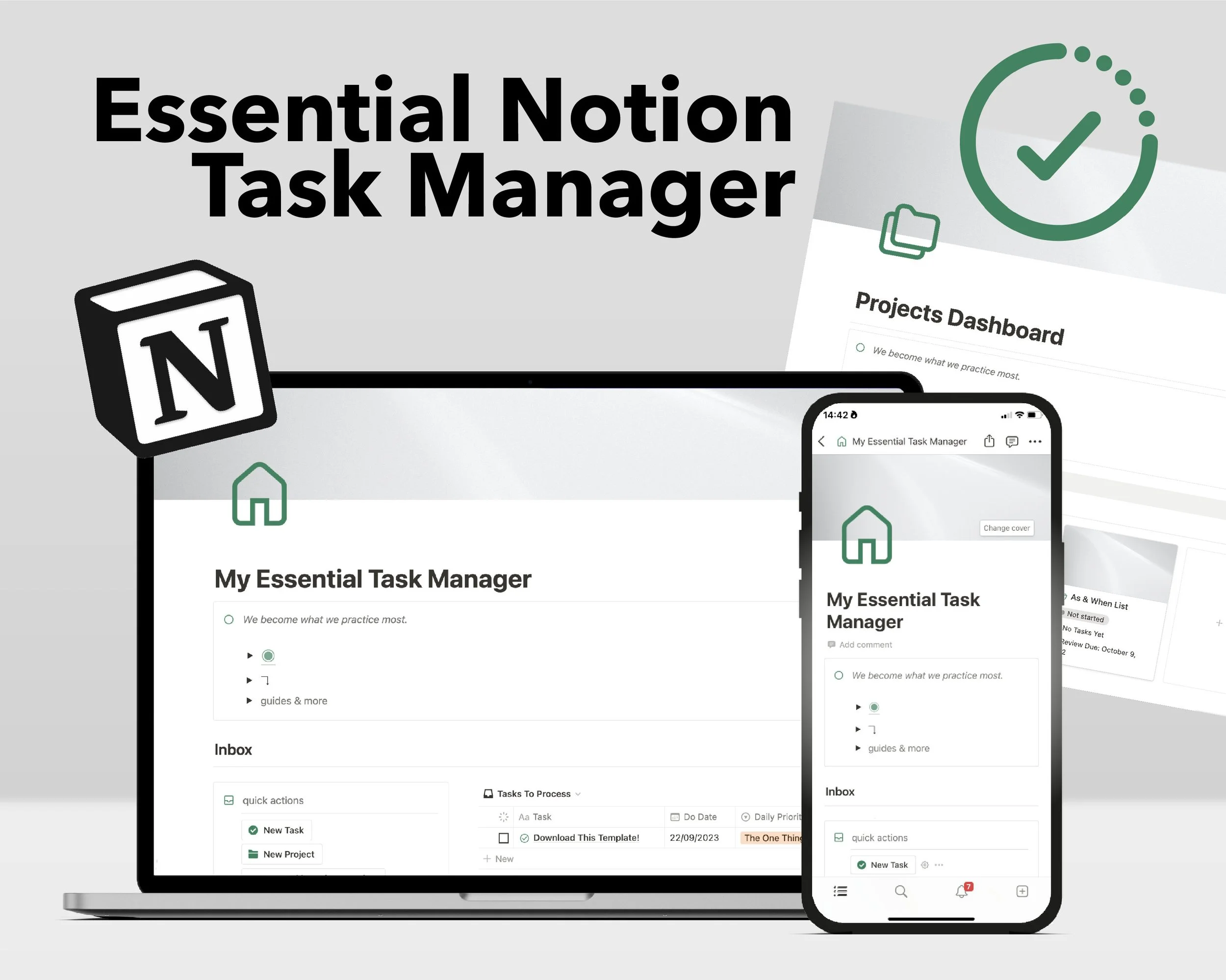 Essential Notion Task Manager — Better Creating