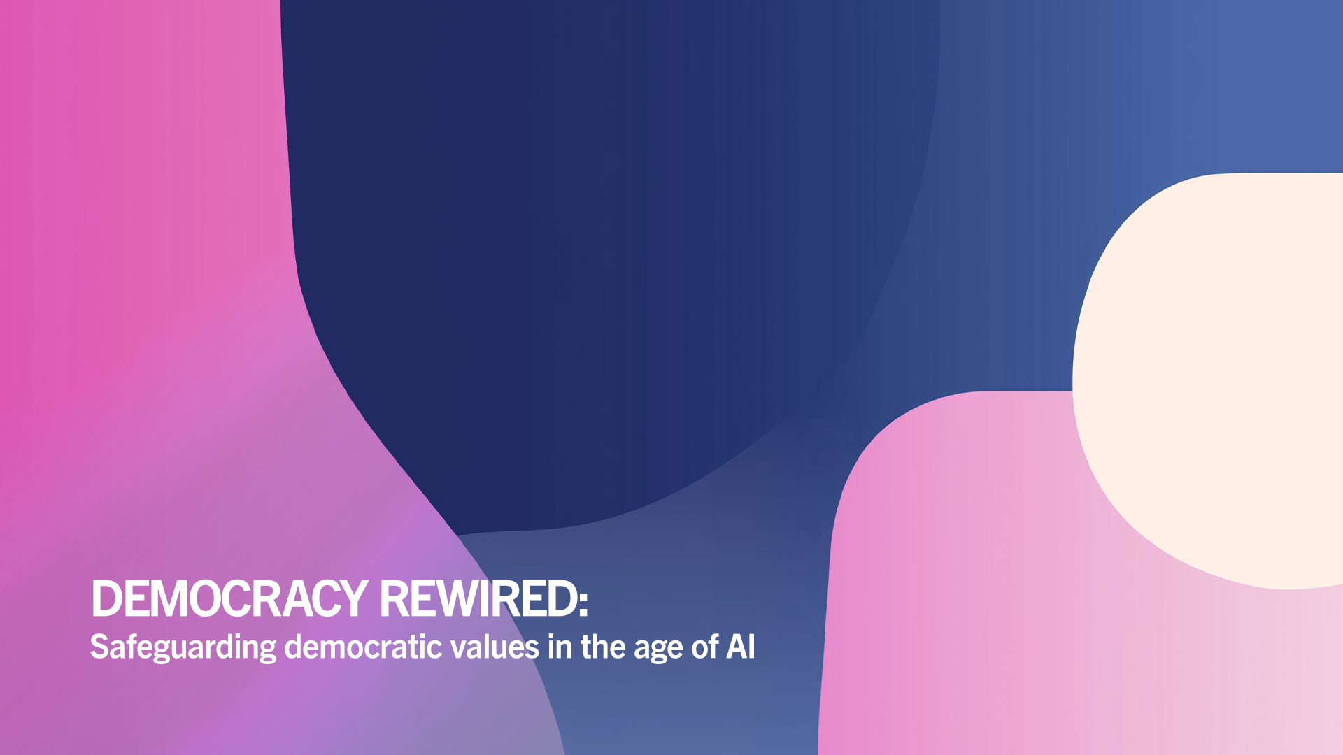 Democracy rewired: SRI essay series explores safeguarding democratic ...