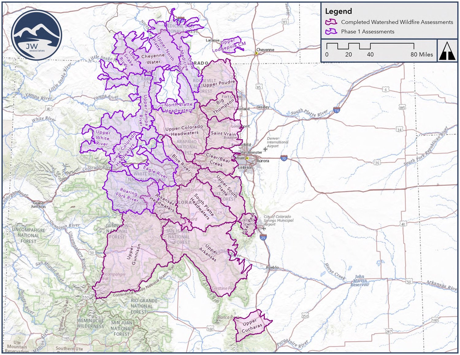 Watershed Wildfire Protection Group — JW Associates