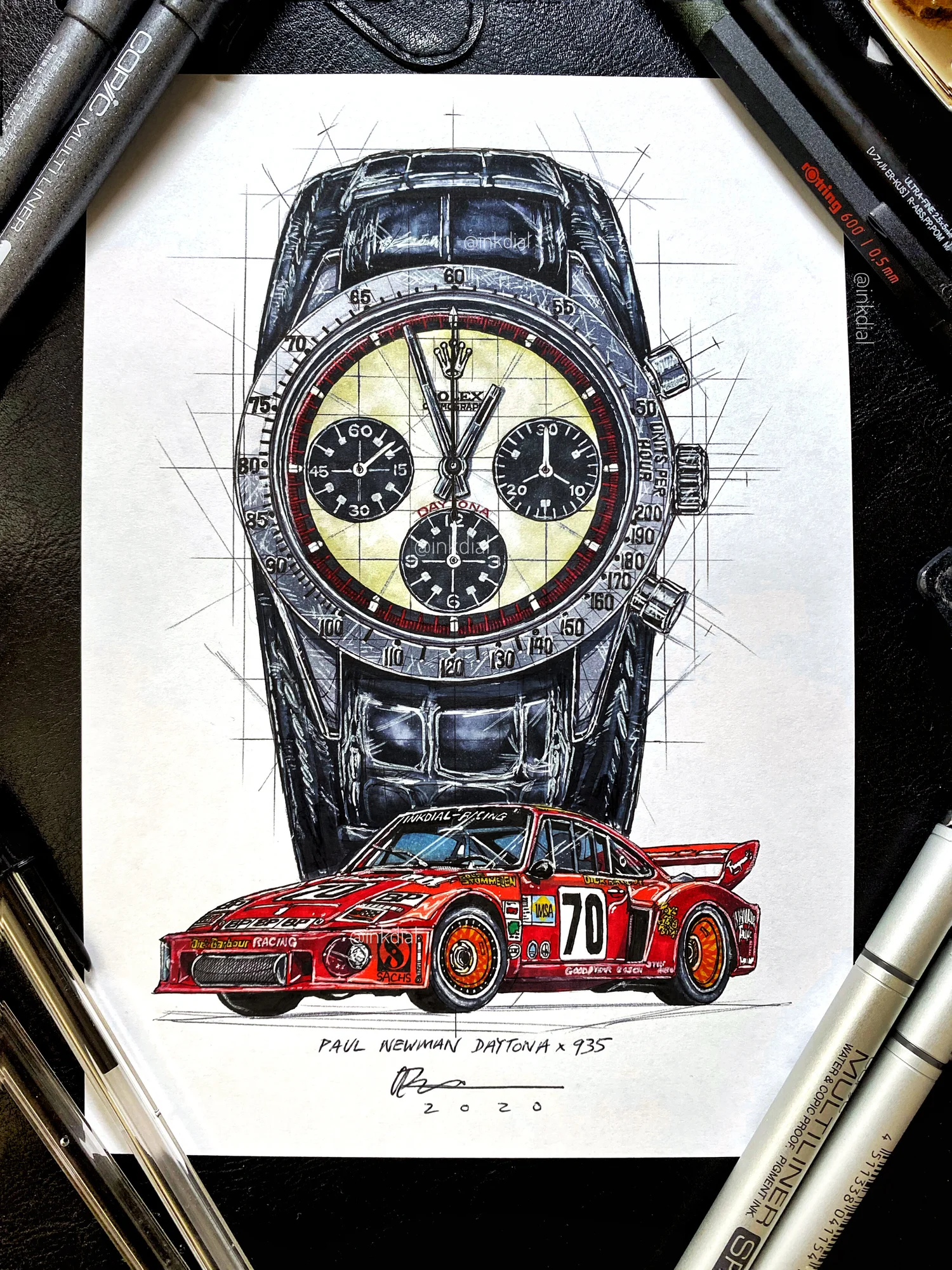 Carl F. Bucherer Manero "John Wick" x 1969 Ford Mustang Mach 1 "Hitman ...